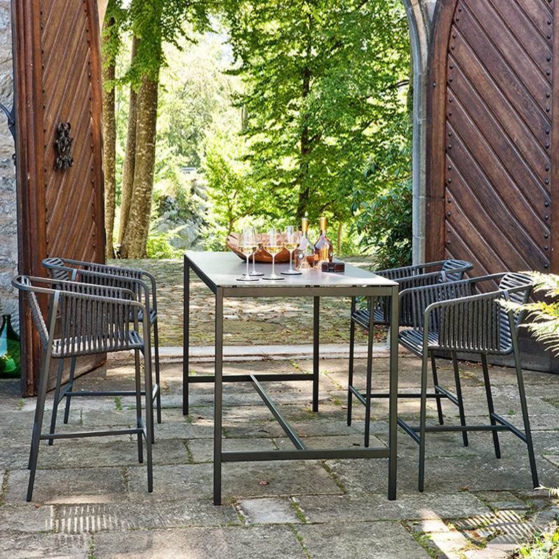 Fischer Möbel SUITE hoher Esstisch 200 x 80 cm